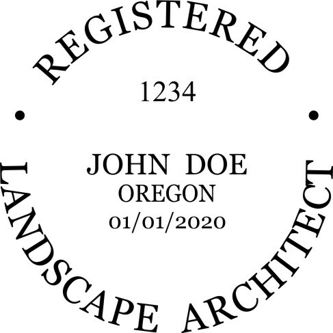Oregon - COA Firm Stamps - Professional Engineer Seals and Stamps