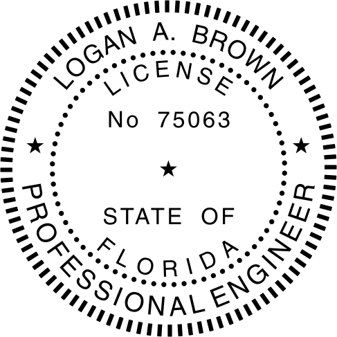Florida - Professional Engineer - Professional Engineer Seals and Stamps