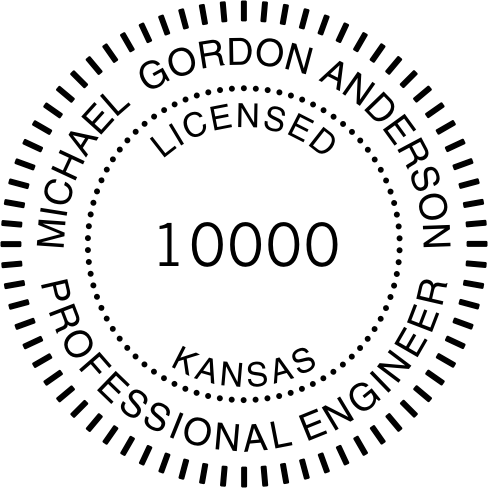 Kansas - Professional Engineer - Professional Engineer Seals and Stamps