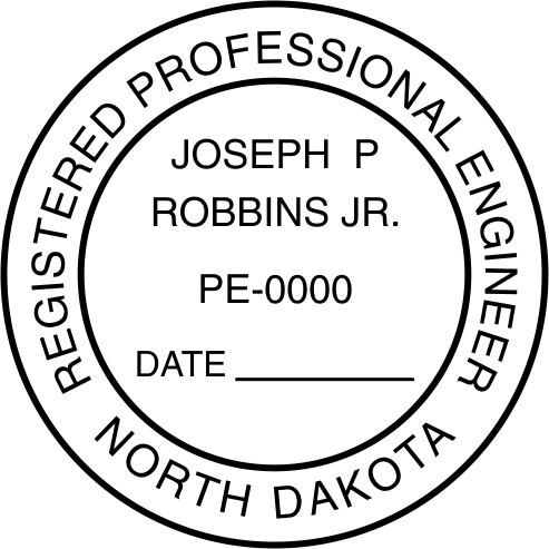 North Dakota - Professional Engineer - Professional Engineer Seals and ...