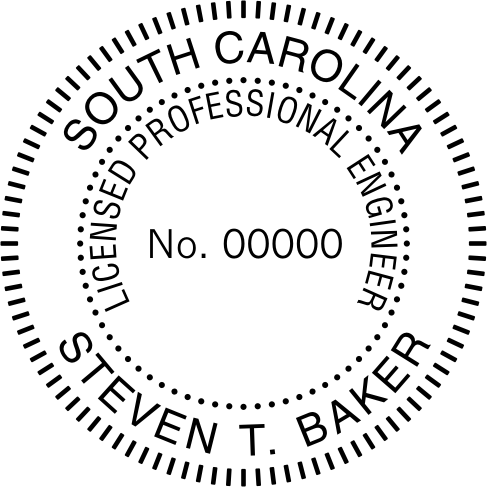 South Carolina - Professional Engineer - Professional Engineer Seals ...