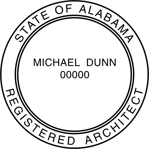 Alabama - Architect - Professional Engineer Seals and Stamps