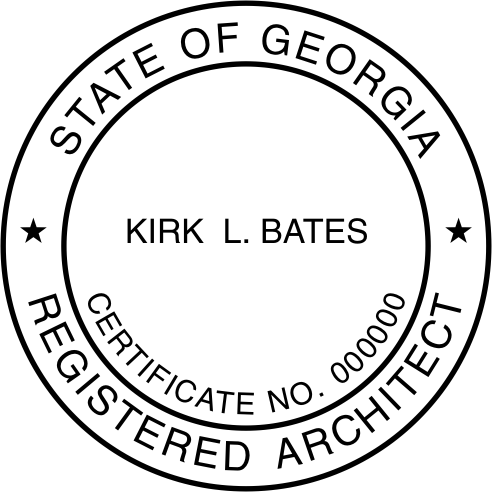 Georgia - Architect - Professional Engineer Seals and Stamps