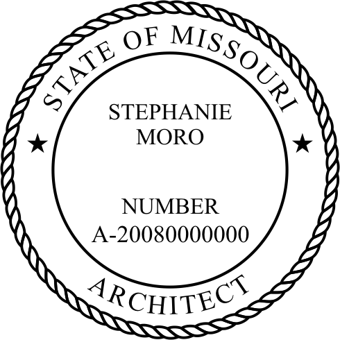 Missouri - Architect - Professional Engineer Seals and Stamps