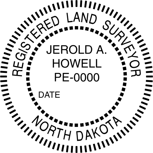 North Dakota - Architect - Professional Engineer Seals and Stamps