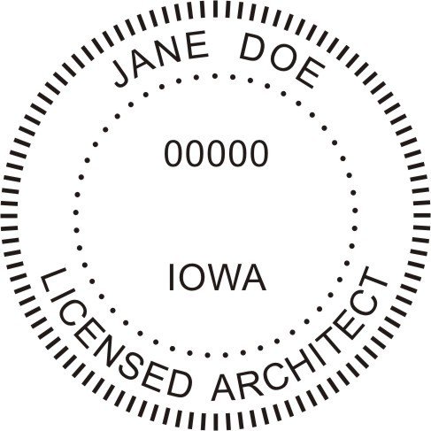 Iowa - Submittal Shop Review - Professional Engineer Seals and Stamps