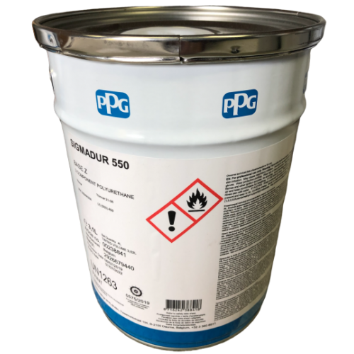 Sigmadur 550 Two Pack PU Finish Gloss.