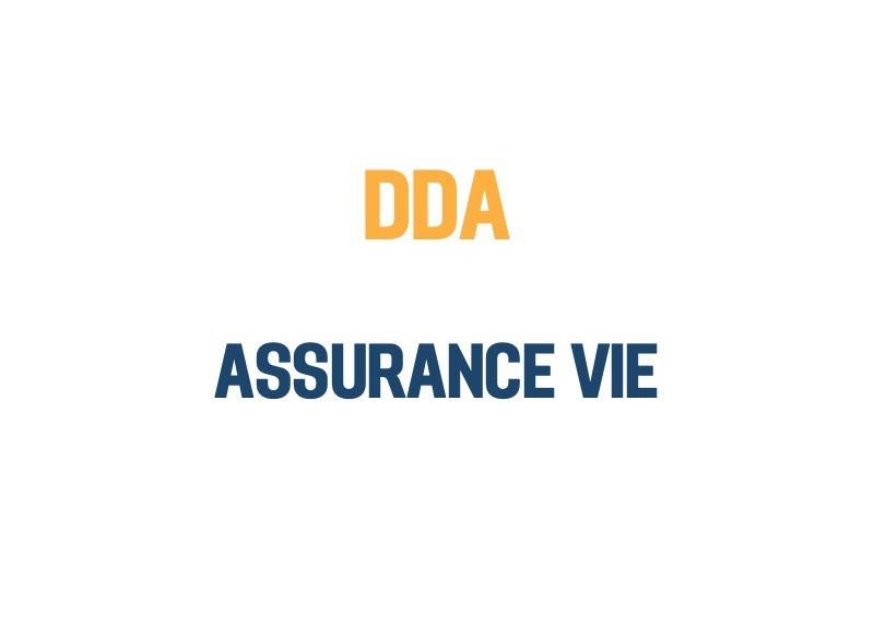 DDA Assurance vie