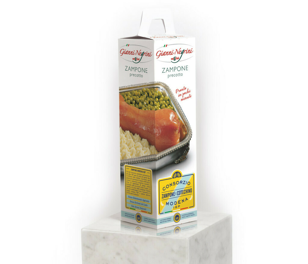 Zampone Modena Igp precotto 1 kg in astuccio – Negozio – Gianni Negrini