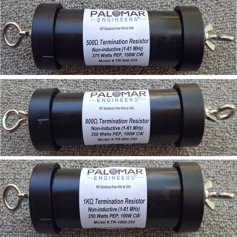Termination Resistors - Iron Powder Cores - Palomar Engineers®