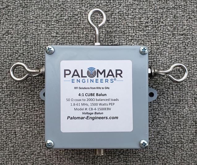 50:200 (4:1) CUBE™ Voltage Balun, 1.8-61 MHz, 1.5KW - Carolina Windom ...