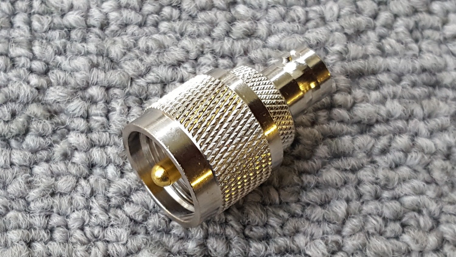 UHF PL259 to BNC Female Jack Adapter - Bullet Antenna Products ...