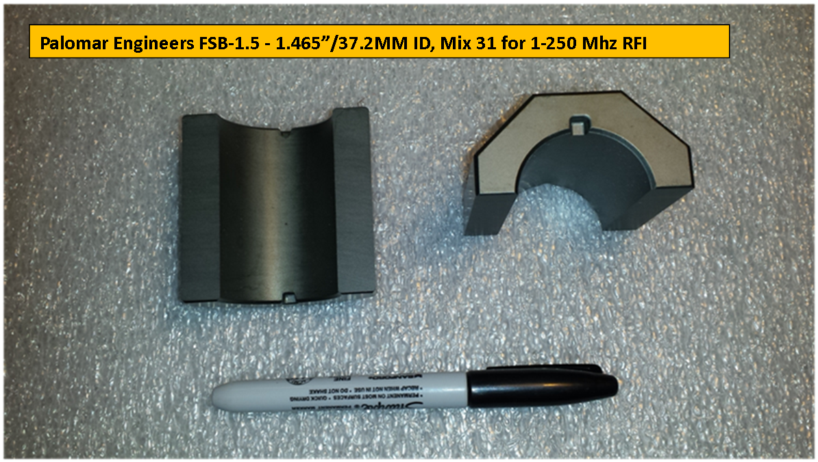 Solar RFI/Noise Filter - 1.5" ID - Hybrids (NN:1+1:1) - Palomar Engineers®