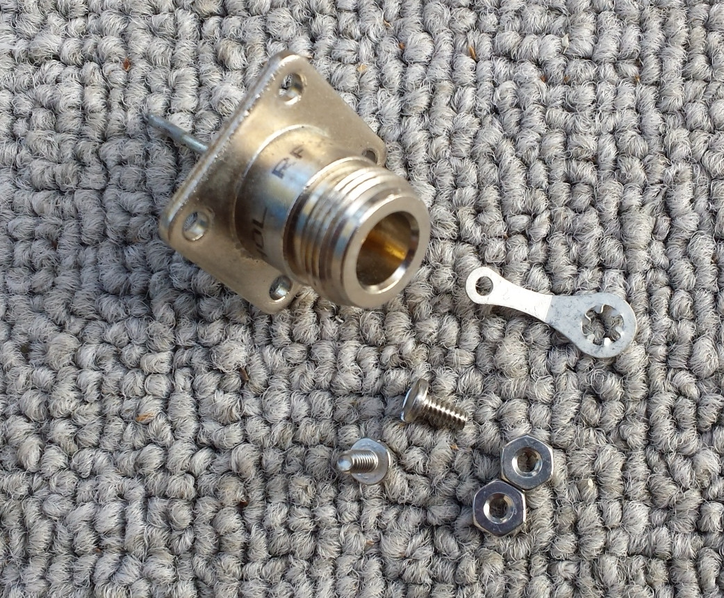 N Connector Kit (female chassis connector) - 2:1 Baluns/Ununs - Palomar ...