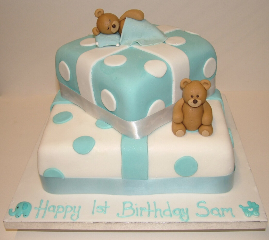 Two Tier Square Cake