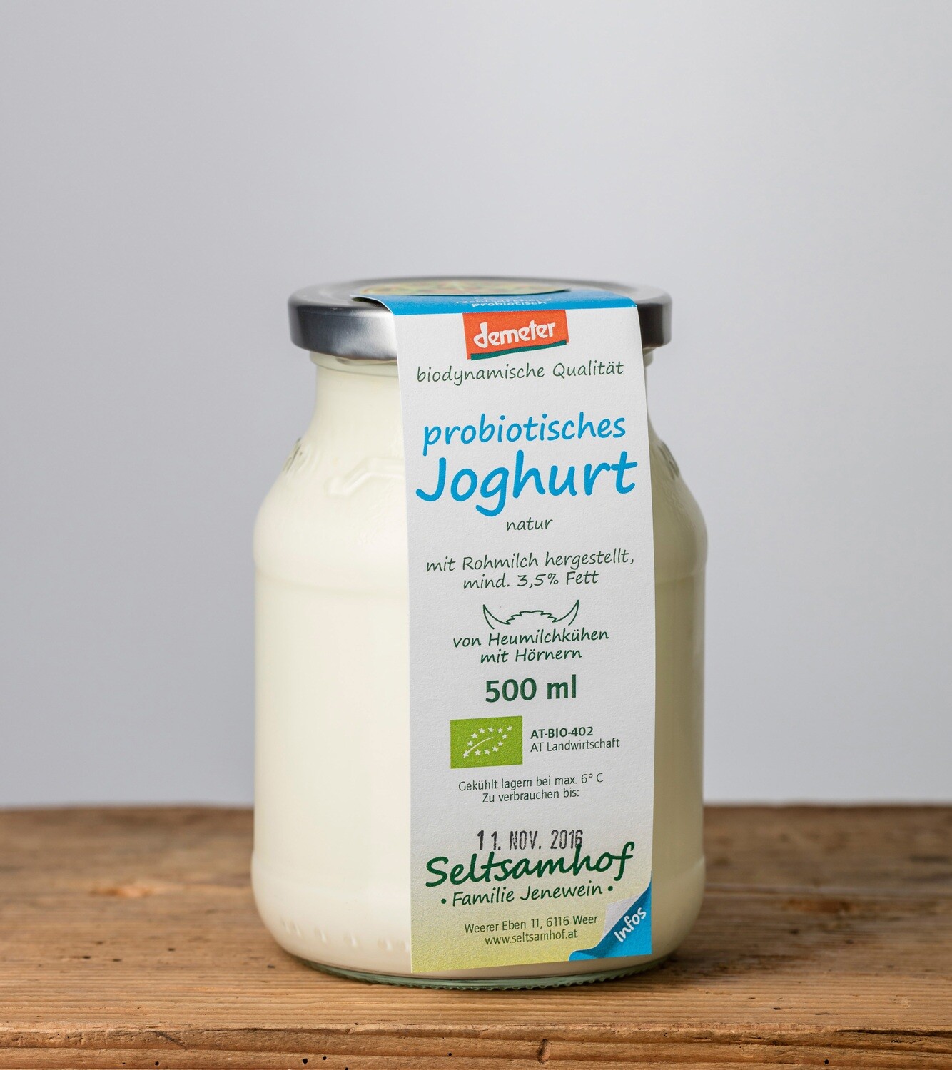 Demeter Joghurt probiotisch 0,5l