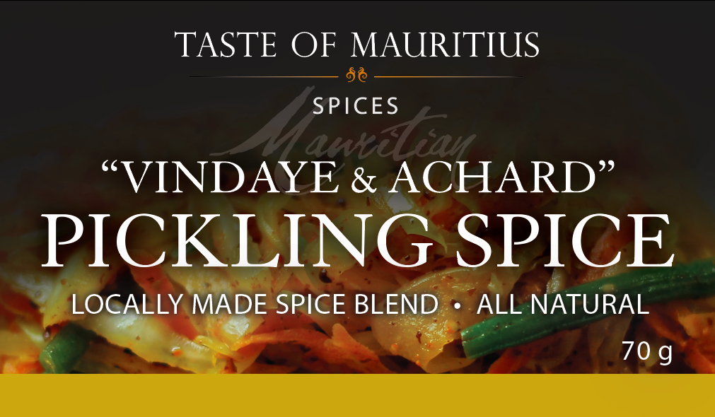 Pickling Spice - Mauritian "Vindaye & Achard"