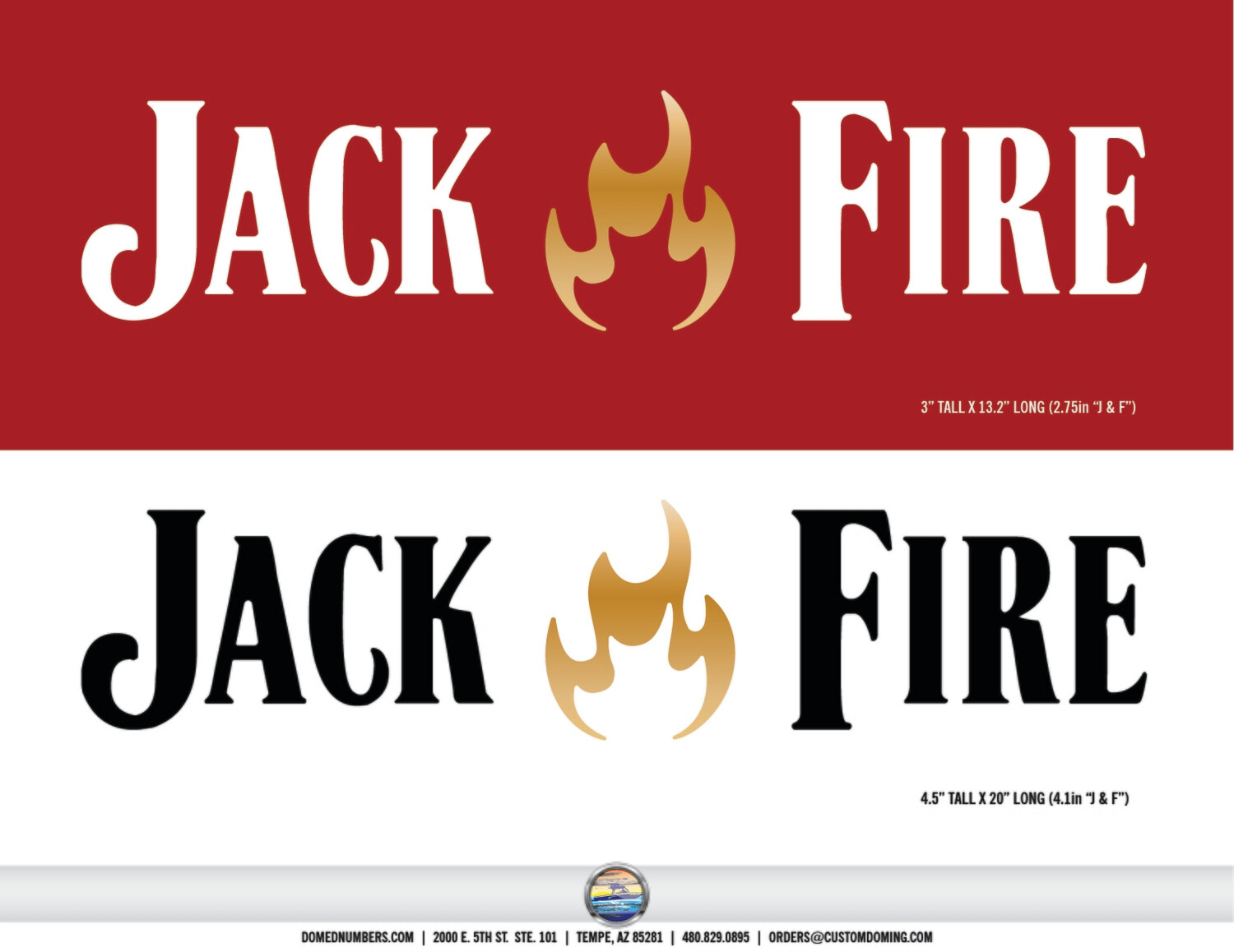 Jack Fire (1) White, (2) Black (3 total)