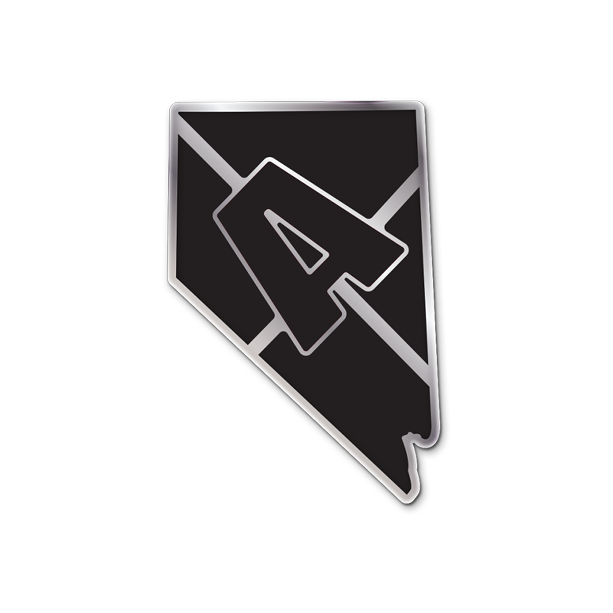 Domed Axis Nevada Decal