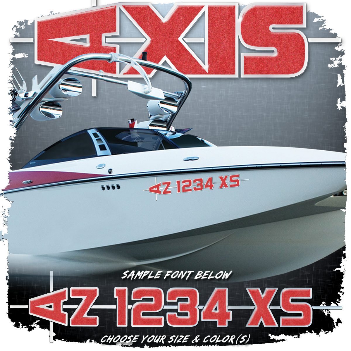 AXIS Domed Registration, Choose Your Own Colors