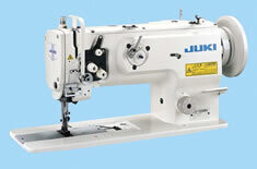 JUKI LU-1508NH Extra Heavy Duty Single Needle Unison Feed Lock Stitch ...