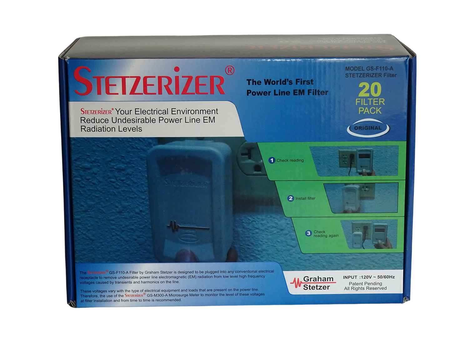 Stetzer Home Kit 20 Filters + 1 Microsurge Meter – Autoimmune Warrior