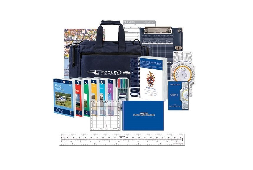 Pooleys Pilot Equipment Fixed Wing Starter Kit with eBooks