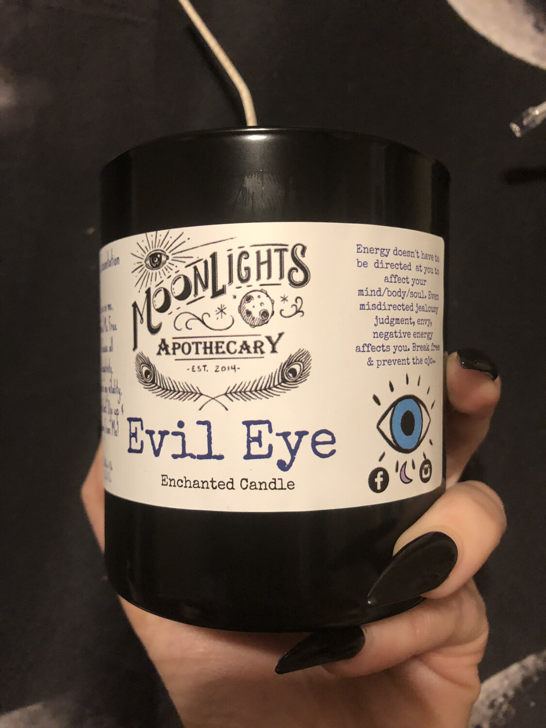Evil Eye Enchanted Ritual Candle