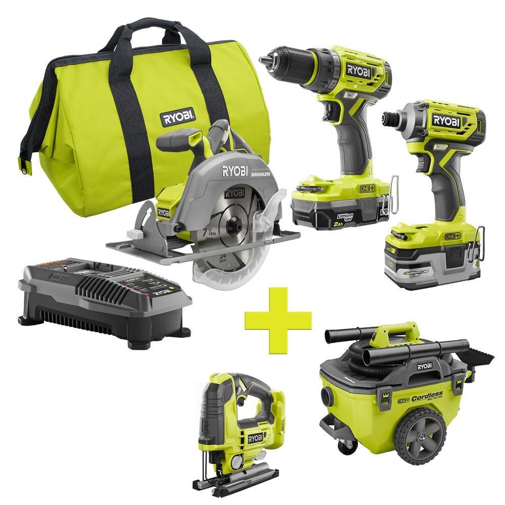 Ryobi Brushless Combo Kit