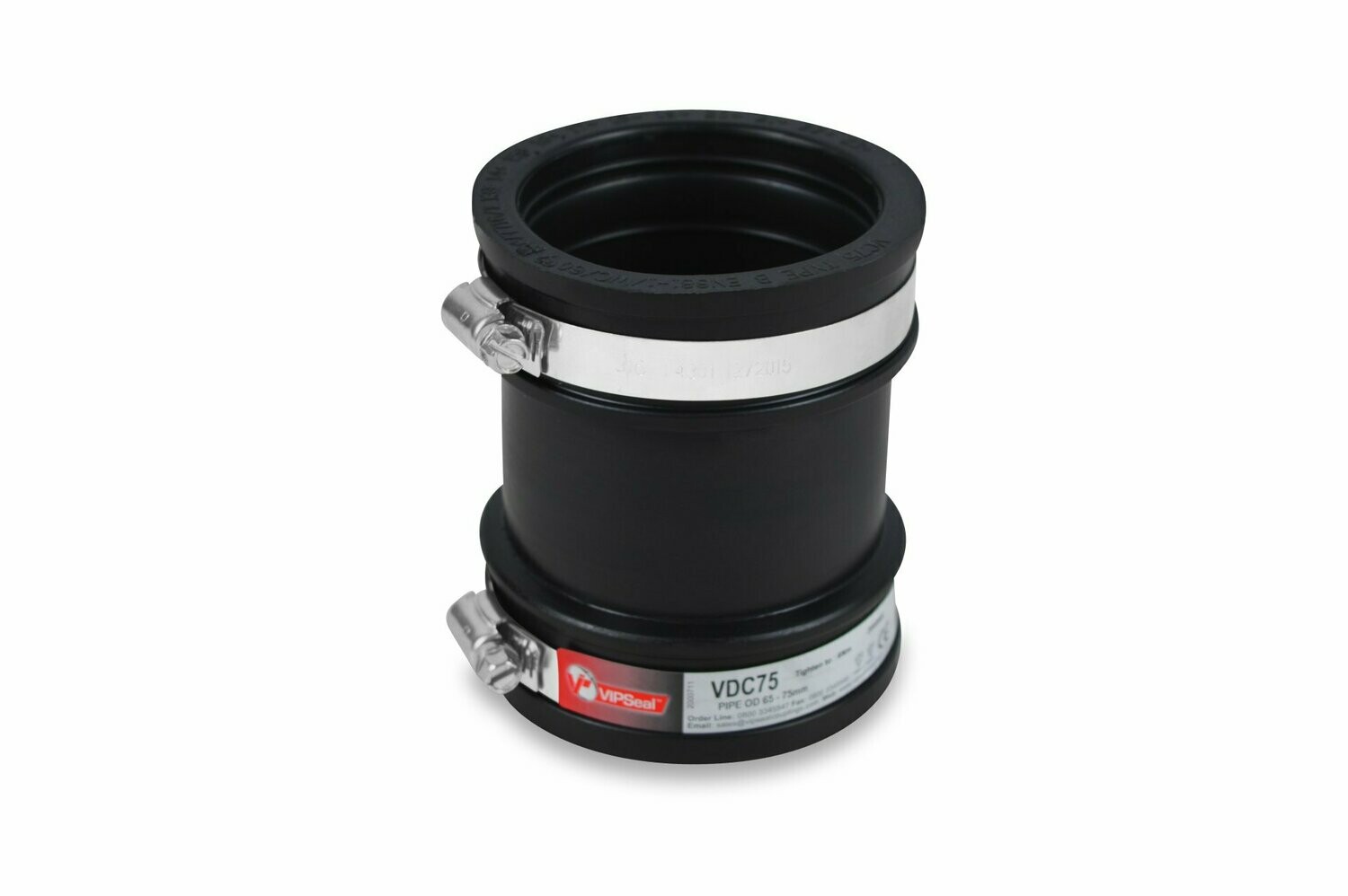VIP VDC75 BAND SEAL PIPE COUPLING 65 - 75mm