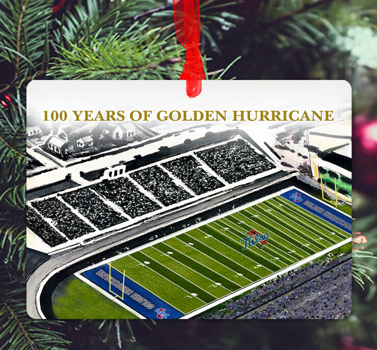 Tulsa, OK - 100 Years - Ornament - #100yrstulsa - #lew