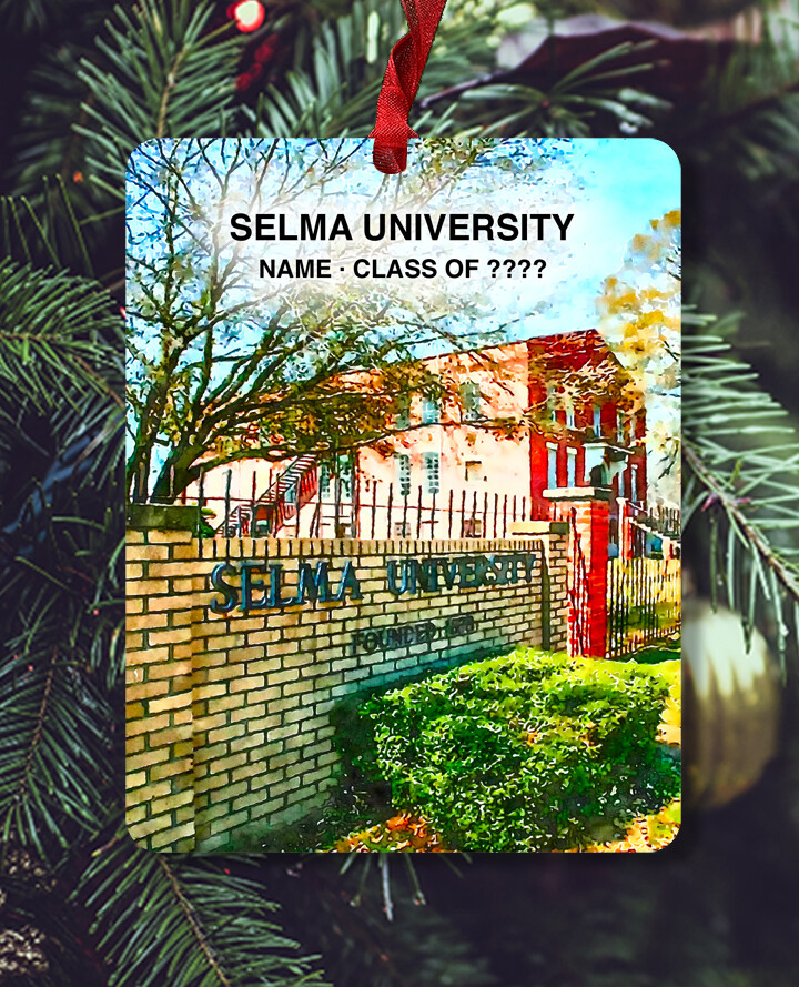 Selma, AL - Selma University - Campus - Ornament - #selmauniversity