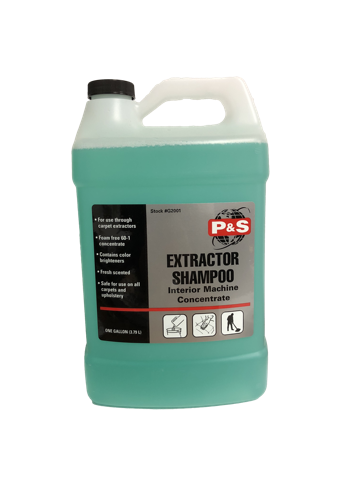 P&S Extractor Shampoo/ Upholstery & Carpet Extractor Shampoo 128oz (1 ...