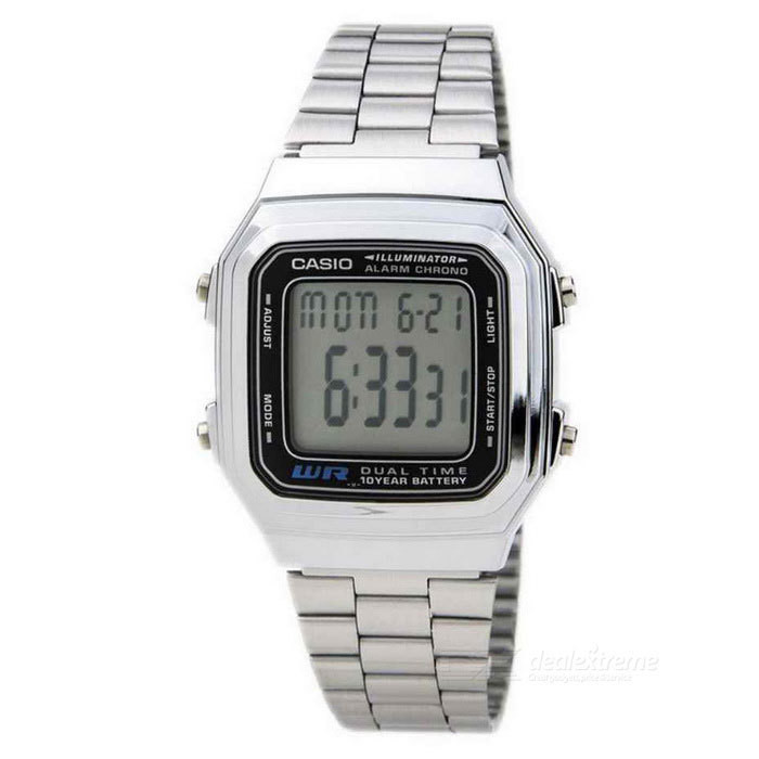 Reloj casio collection a178wa-1a estilo retro - cronografo ...
