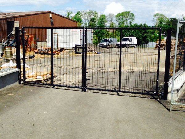Aldergrove Double Security Gates