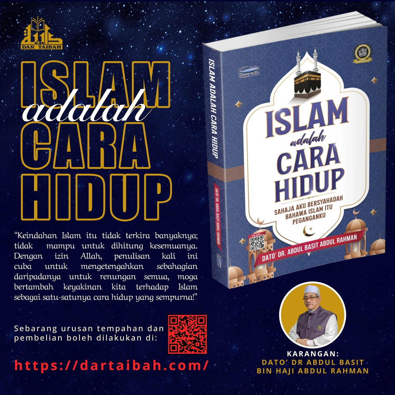 *NEW: Buku Islam Cara Hidup- tulisan Dr Abdul Basit Hj Abd Rahman – Koleksi Buku – dartaibah.com