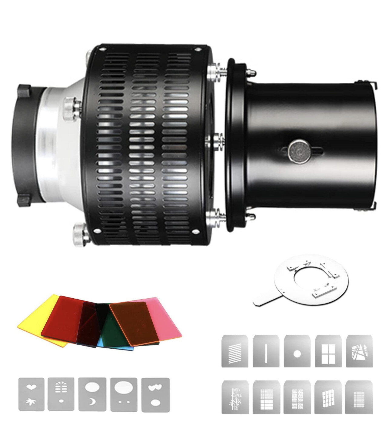 Soonpho Bowens Mount Conical Snoot kit for Flash Speedlite/Strobe ...