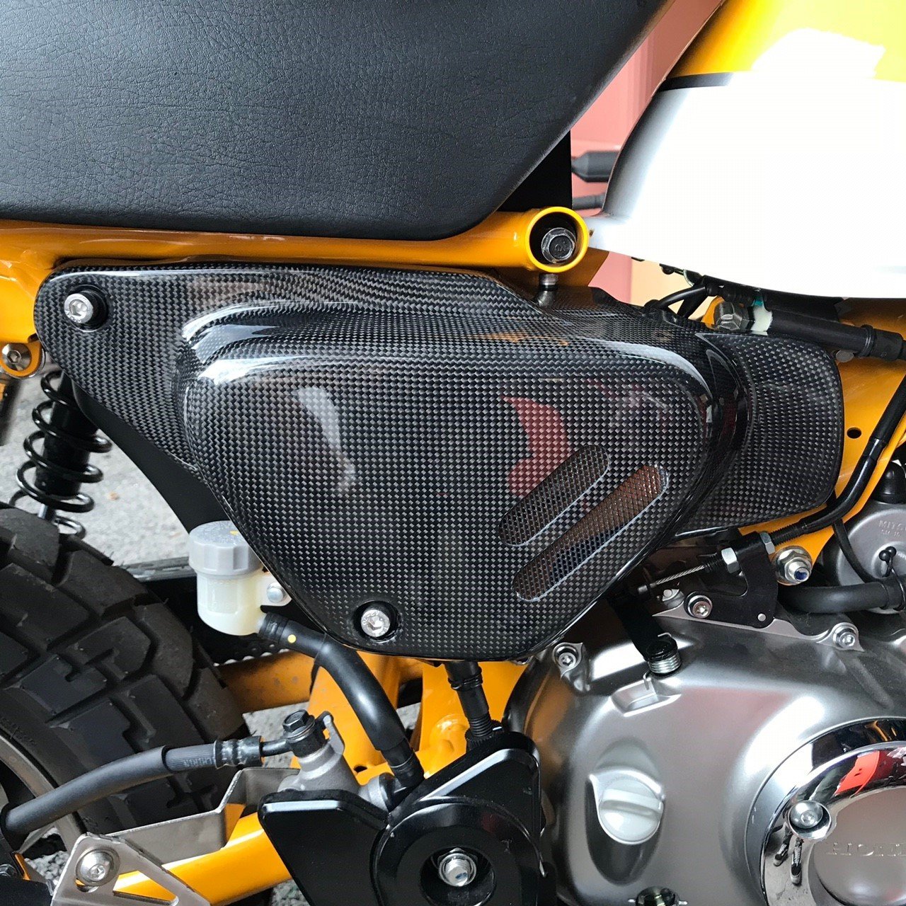 ZoOM Carbon Fiber Frame side cover Honda Monkey 125 2018-2020