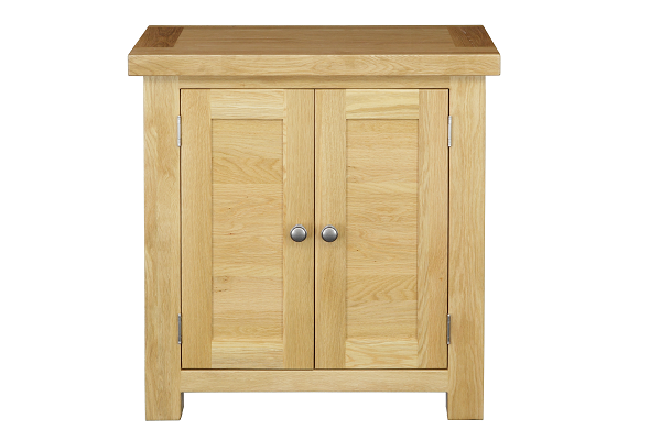 Regent Oak 2 Door Small Cabinet