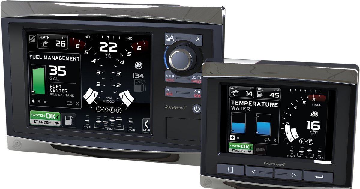 Mercury MerCruiser Displays and Gateways, VesselView Mobile