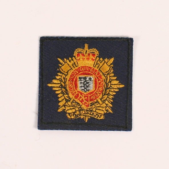 British Army Genuine RLC Cloth Beret Badge