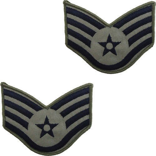 American U.S Air Force Insignia Staff Sergeant Airman Rank Stripes ...