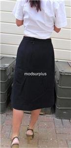 New Genuine British Police Woman's Officer WPC Black Skirt 100% Wool ...