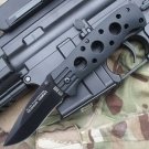 New RUI Titanium Coated Stainless Steel Folding Knife with Carry Pouch ...