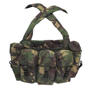 British Army Genuine Surpergrade PLCE Chest Webbing Set, Woodland DPM ...