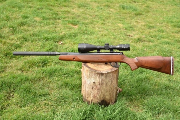 New Webley VMX Spring Powered Ambidextrous Quantum Wood Stock Air Rifle