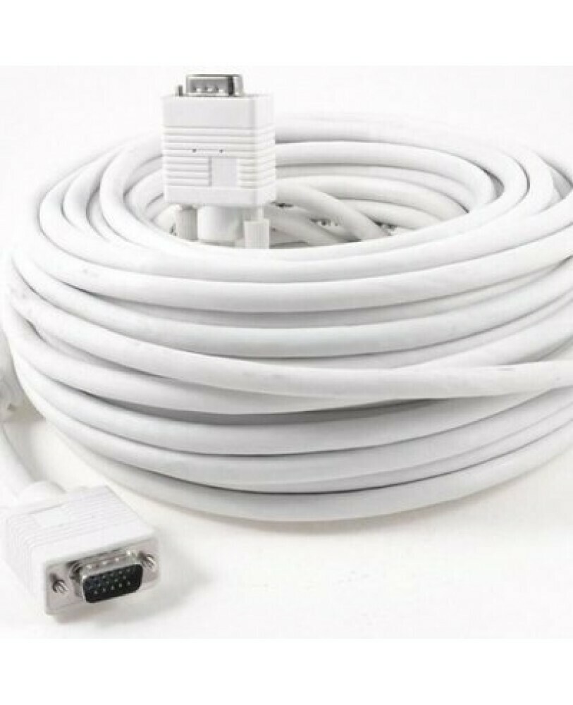 Haze 20mtr VGA male to male Cable, White – Rs.910 – LT Online Store