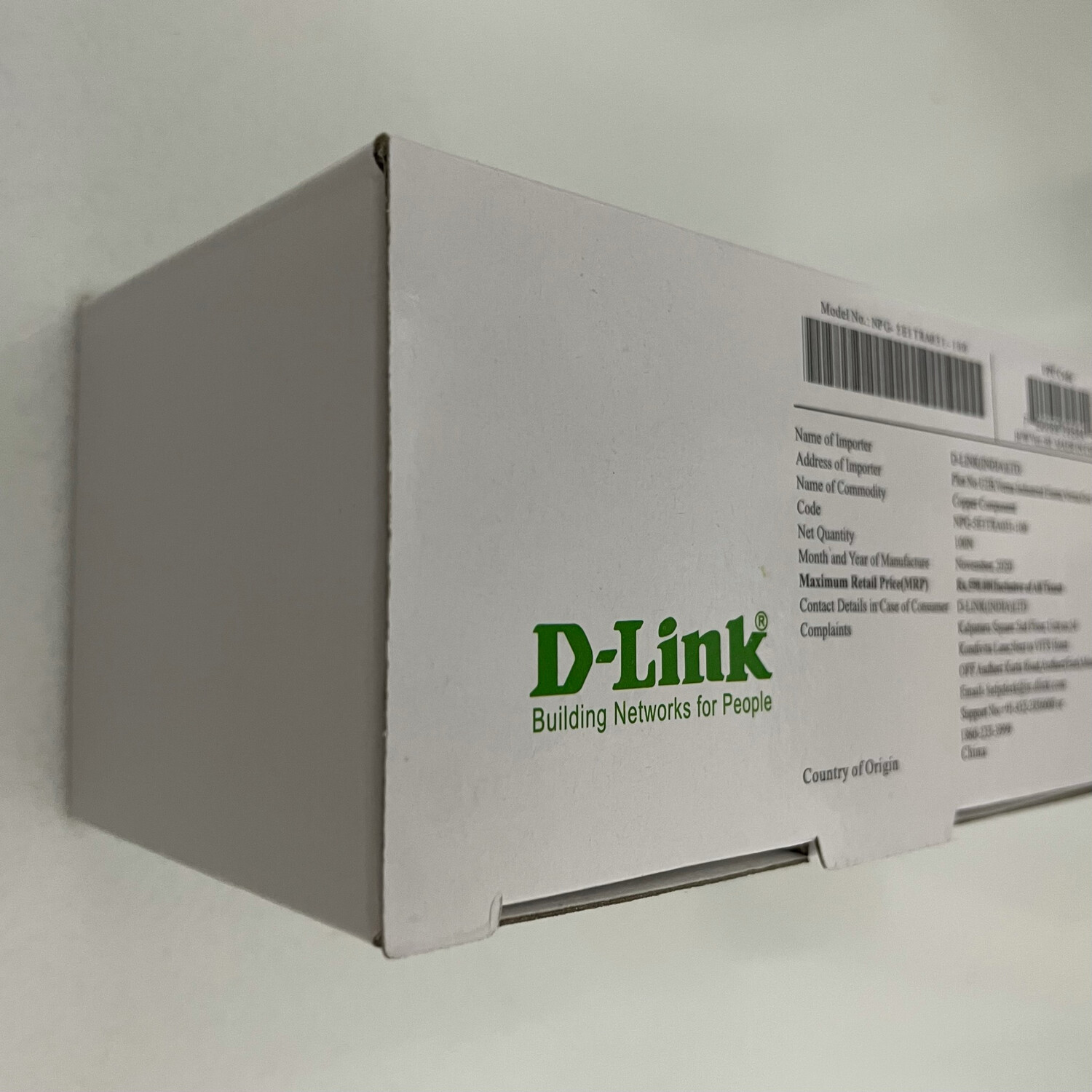 D-Link RJ 45 Cat-5 Connector, 100 nos – Rs.340 – LT Online Store