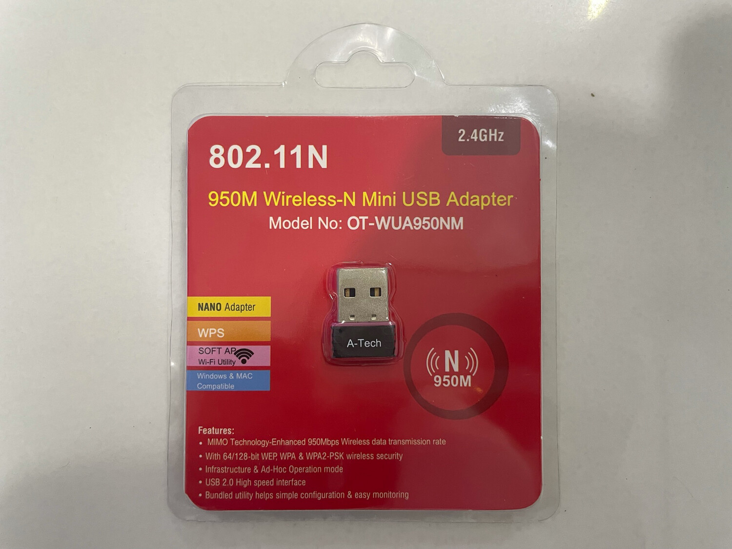 950Mbps Mini WiFi Dongle USB Adapter, Rs.150 – Up to 1kg COD Available ...