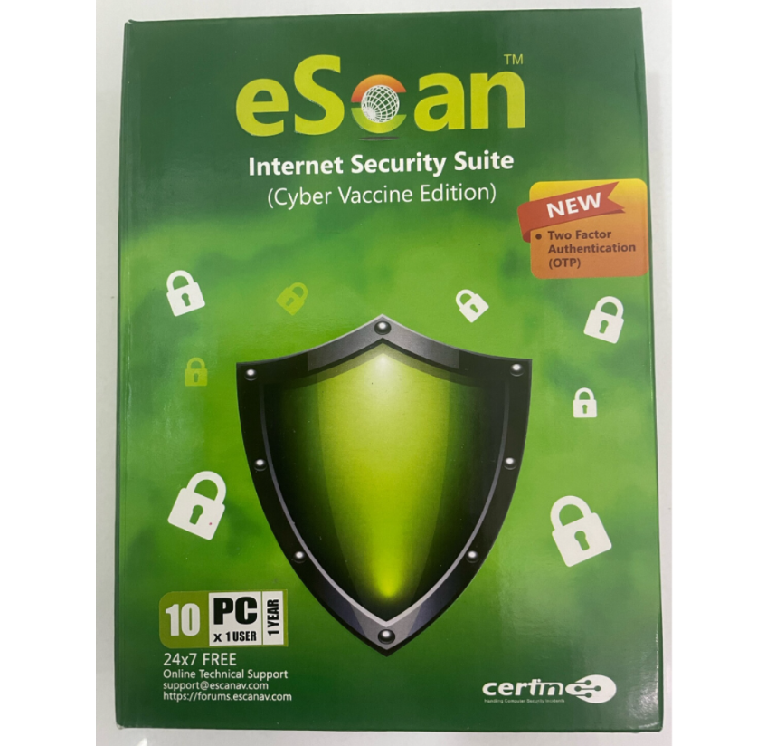 New v22x 10user 1year eScan Internet Security – Rs.2270 – LT Online Store
